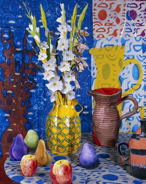 Daniel Gordon Paints Exotic Still Lifes with Internet Debris