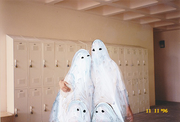 Old Photographs Painted over with Spooky Ghosts - Feature Shoot