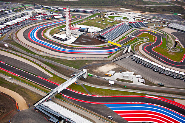 Astonishing Aerial Photographs Of Austin s Formula 1 Race Track
