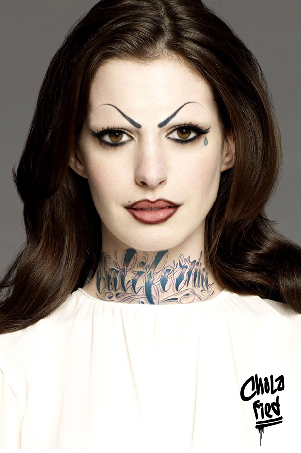 'Cholafied' Turns Celebrities into Mexican Gang Divas - Feature Shoot
