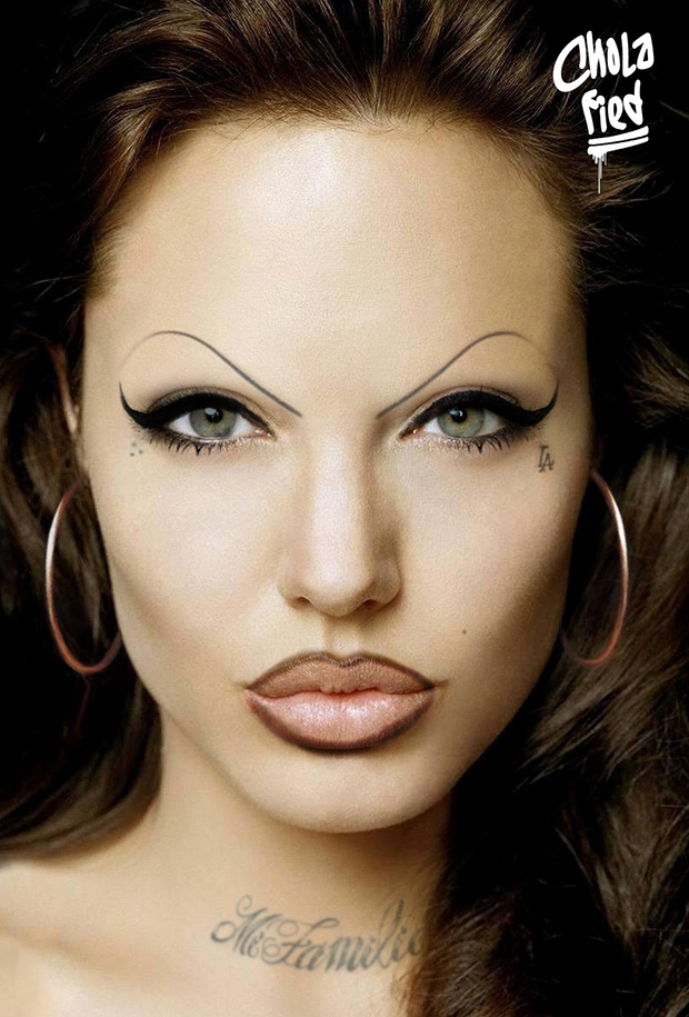 'Cholafied' Turns Celebrities into Mexican Gang Divas - Feature Shoot