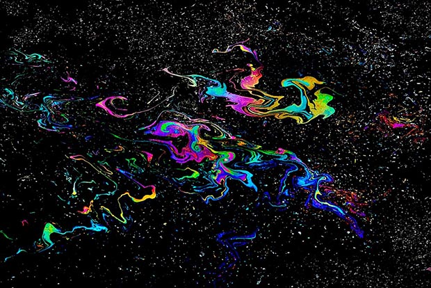 Psychedelic Colors and Patterns Photographed on One of the Most ...
