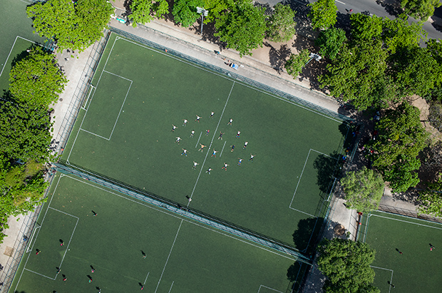 Rio de Janeiro's Sports Fields From Above - Feature Shoot