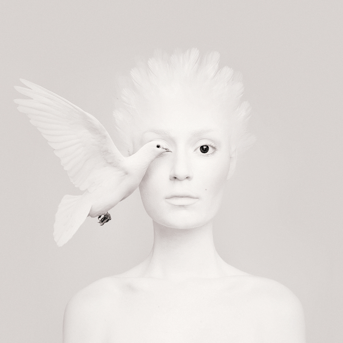 Flora Borsi Takes Self-Portraits with the Eyes of Animals in Her Series ...