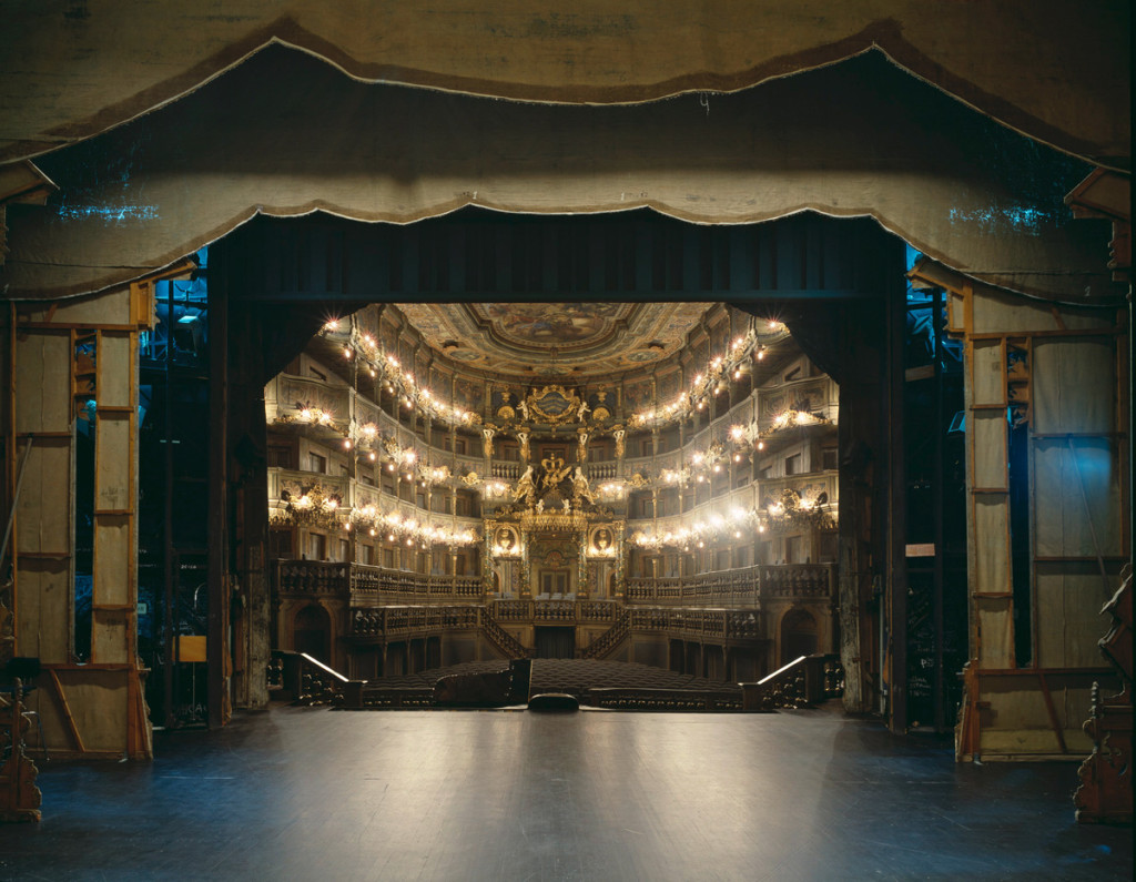 Extravagant European Theaters Photographed From The Actor's Point of ...
