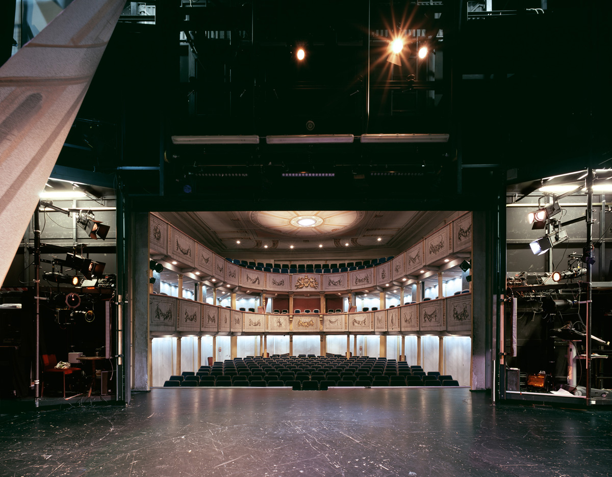 Extravagant European Theaters Photographed From The Actor's Point of ...