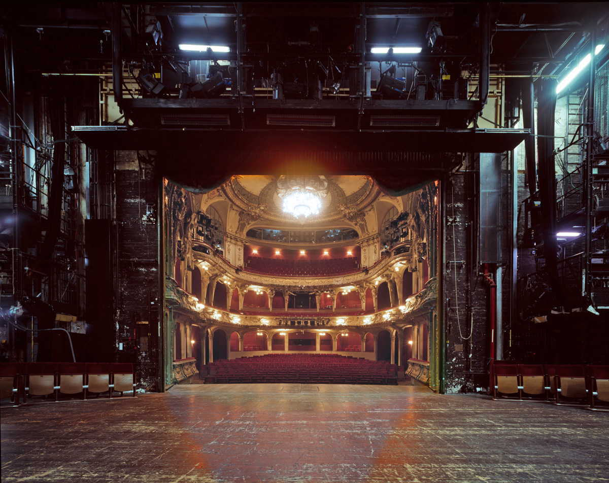 Extravagant European Theaters Photographed From The Actor's Point of ...