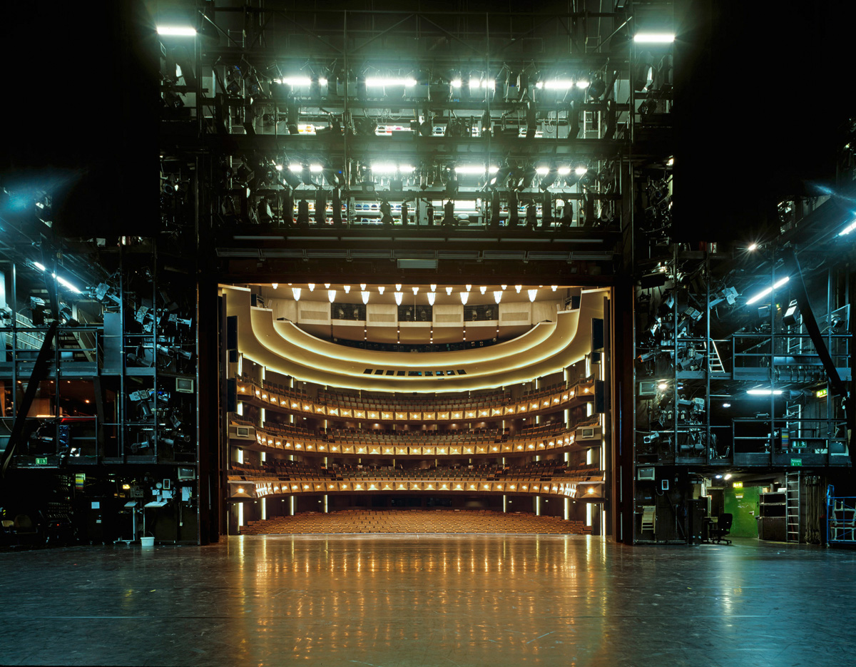 Extravagant European Theaters Photographed From The Actor's Point of ...