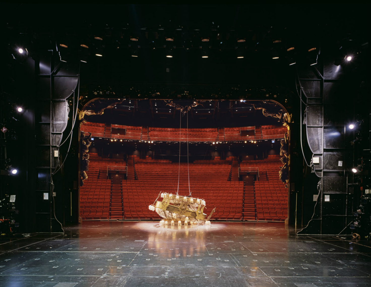 Extravagant European Theaters Photographed From The Actor's Point of ...