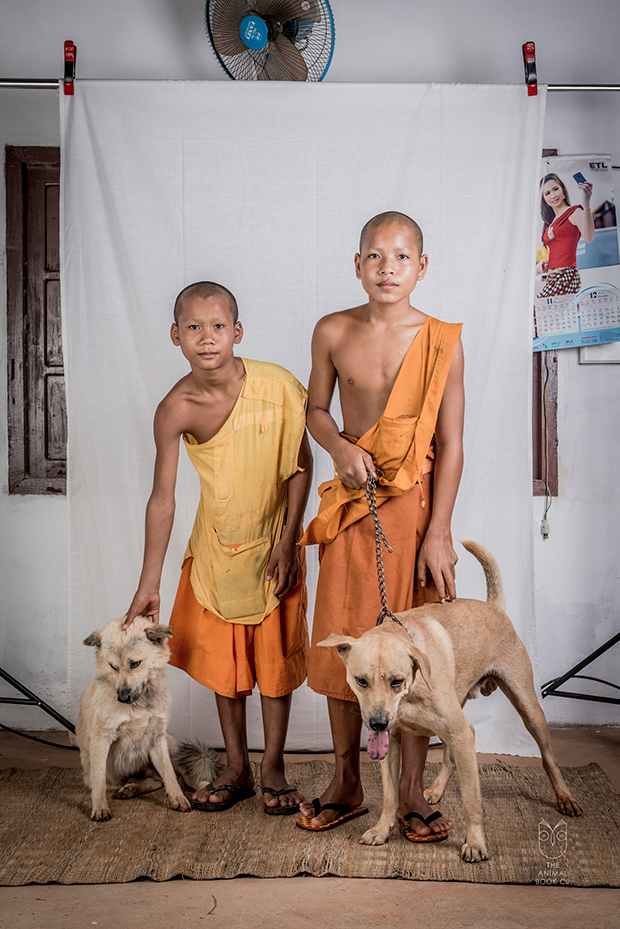 Portraits of People and their Dogs in Rural Laos - Feature Shoot