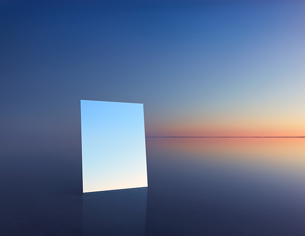 Hypnotic Photos of a Salt Lake Reflected in Mirrors - Feature Shoot