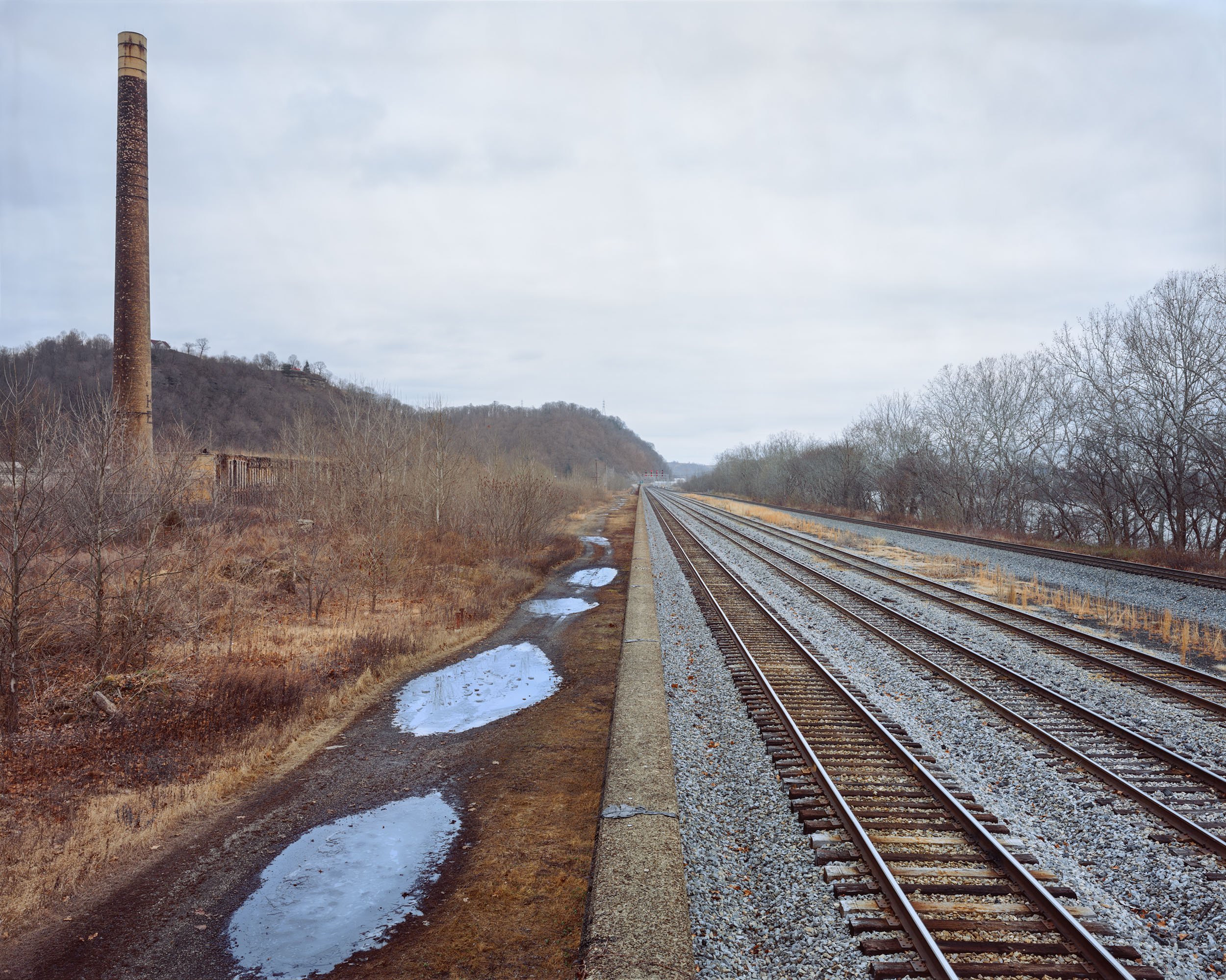 Flood Wall, New Boston, Ohio - Feature Shoot