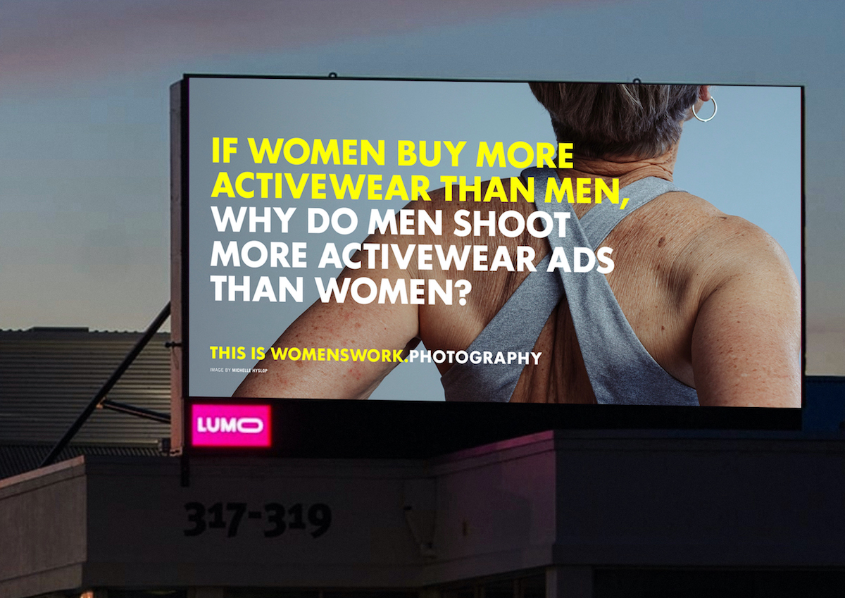 Billboards Advertising Women